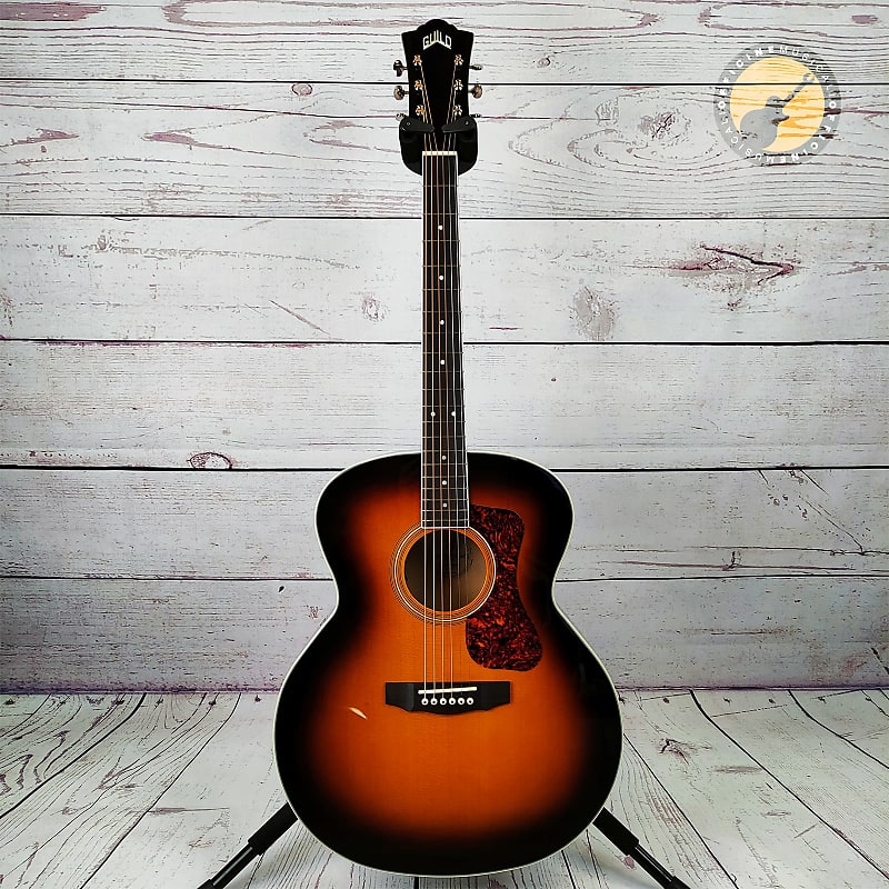 Guild Westerly Collection F-250E Deluxe - Antique Burst | Reverb