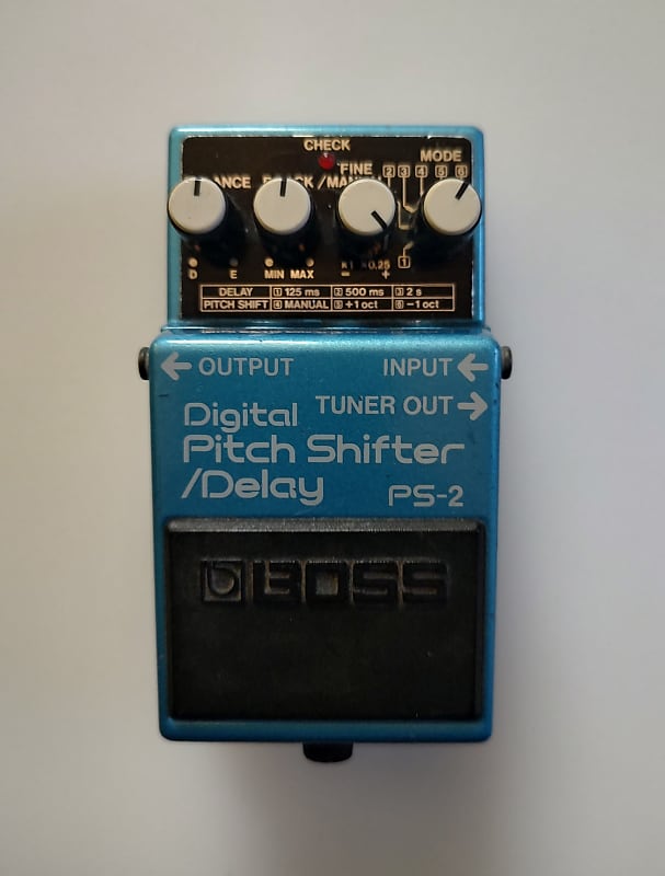 Boss PS-2 Digital Pitch Shifter Delay | Reverb