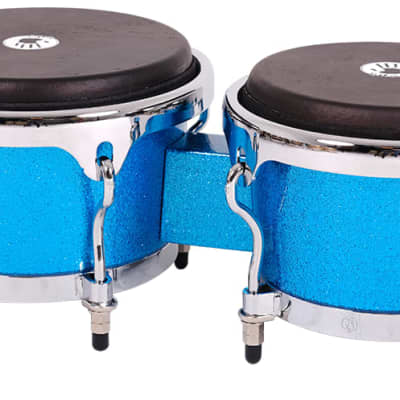 5d2 Elite Series Fiberglass Bongo - Blue Glitter | Reverb