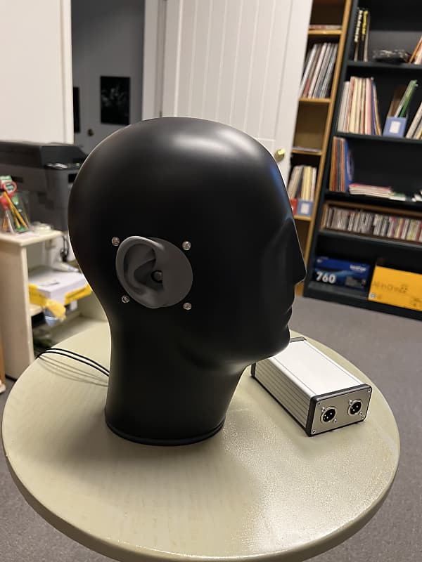 Binaural Enthusiast B1-E Dummy Head with BE-P1 Binaural | Reverb