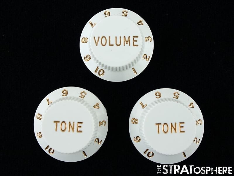 USA Fender Stratocaster SRV Strat GUITAR KNOBS Control | Reverb Canada