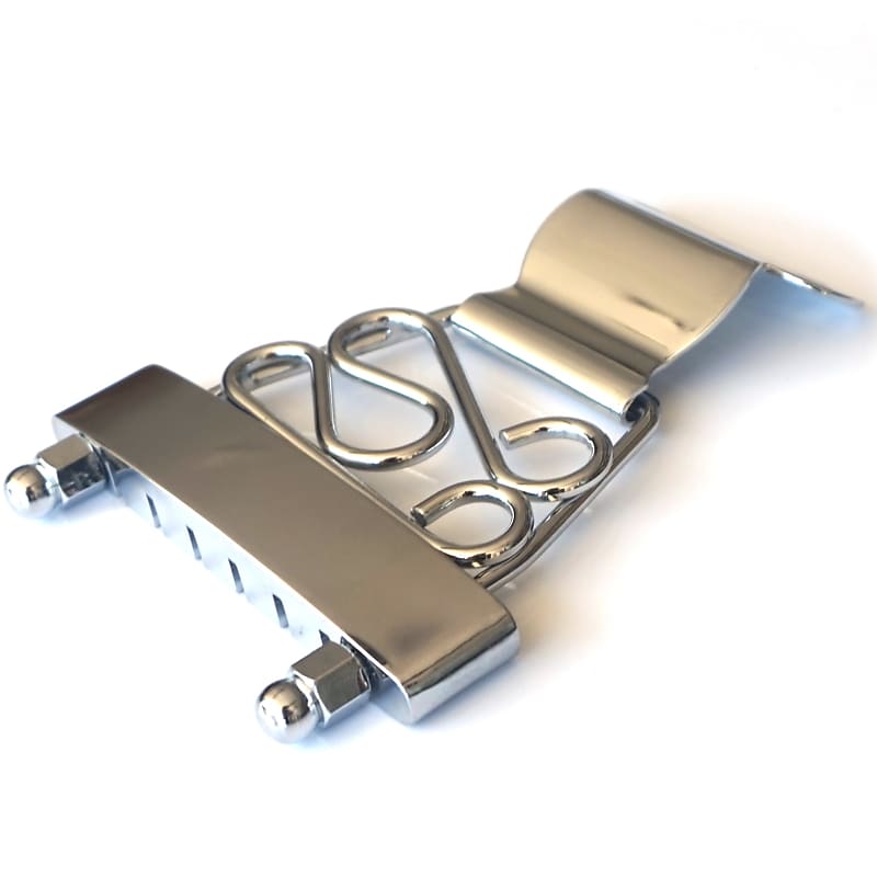 Trapeze Tailpiece Short for Archtop Jazz Guitars - Chrome | Reverb
