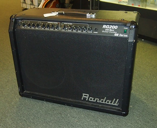 Randall RG 200 RG200 2x12 electric guitar combo amp | Reverb