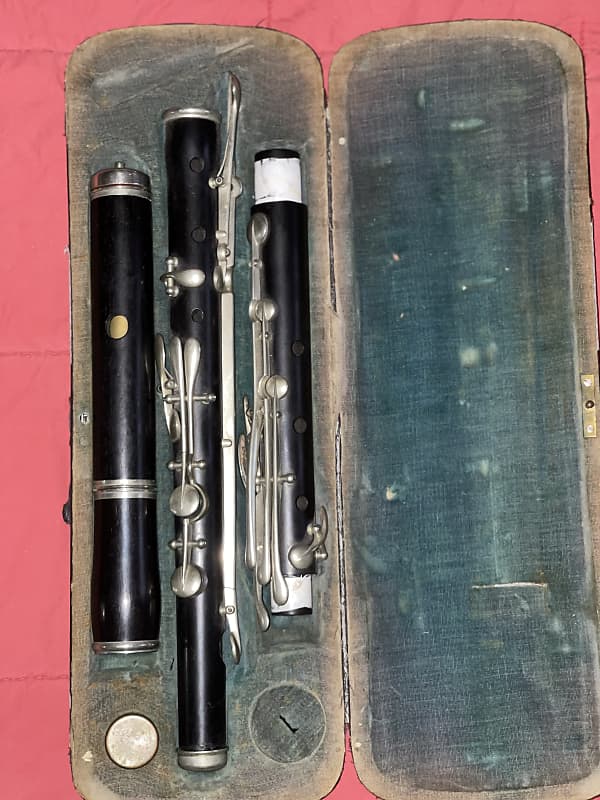 german 13 key “Nach Meyer” simple system flute Grenadilla | Reverb