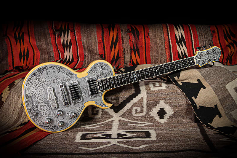 2001 Teye Electric Gypsy El Torero R-Series "Relic Yellow" | Reverb
