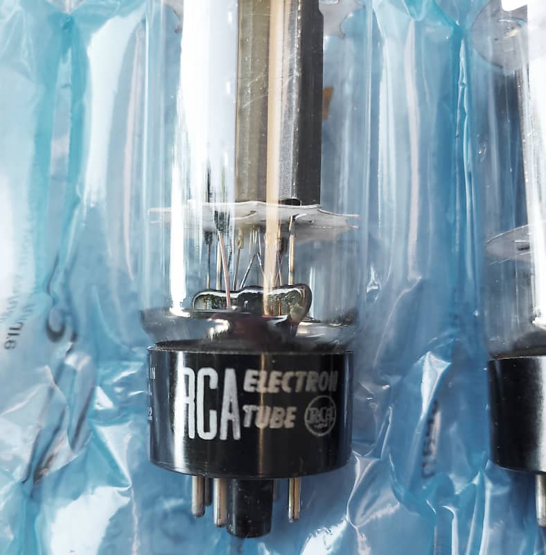 Vintage RCA 6l6 GC/GB mixed set of 4, tested | Reverb