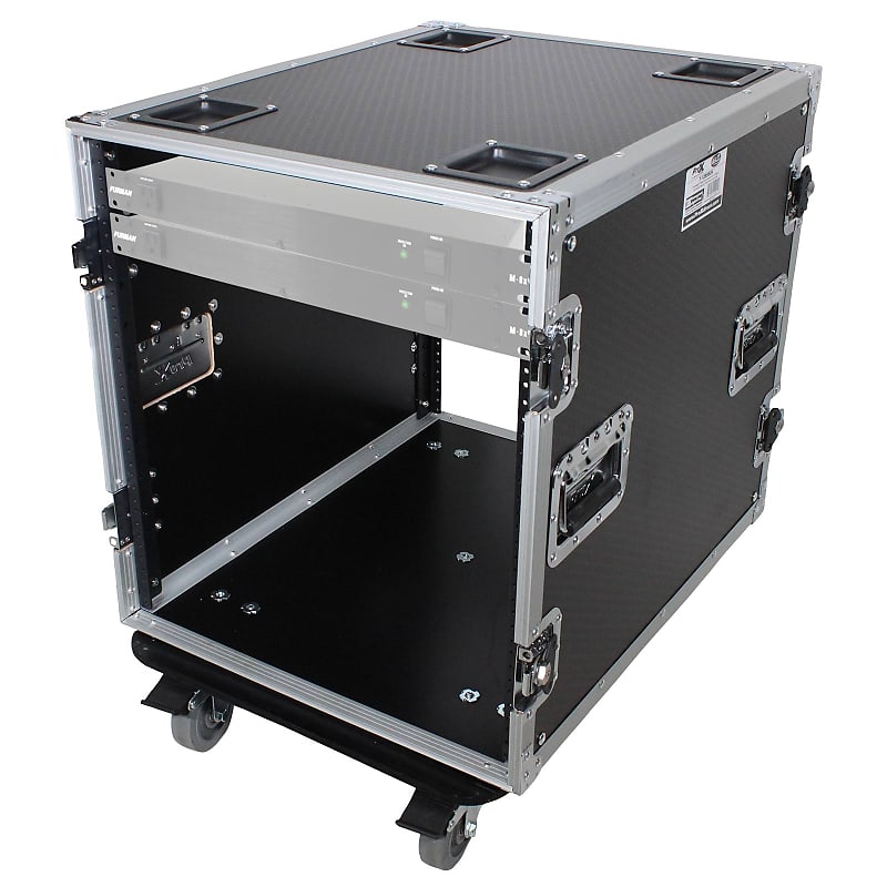 ProX T-12RSS24 24" Deep 12U Rack Road Flight Travel Case with | Reverb