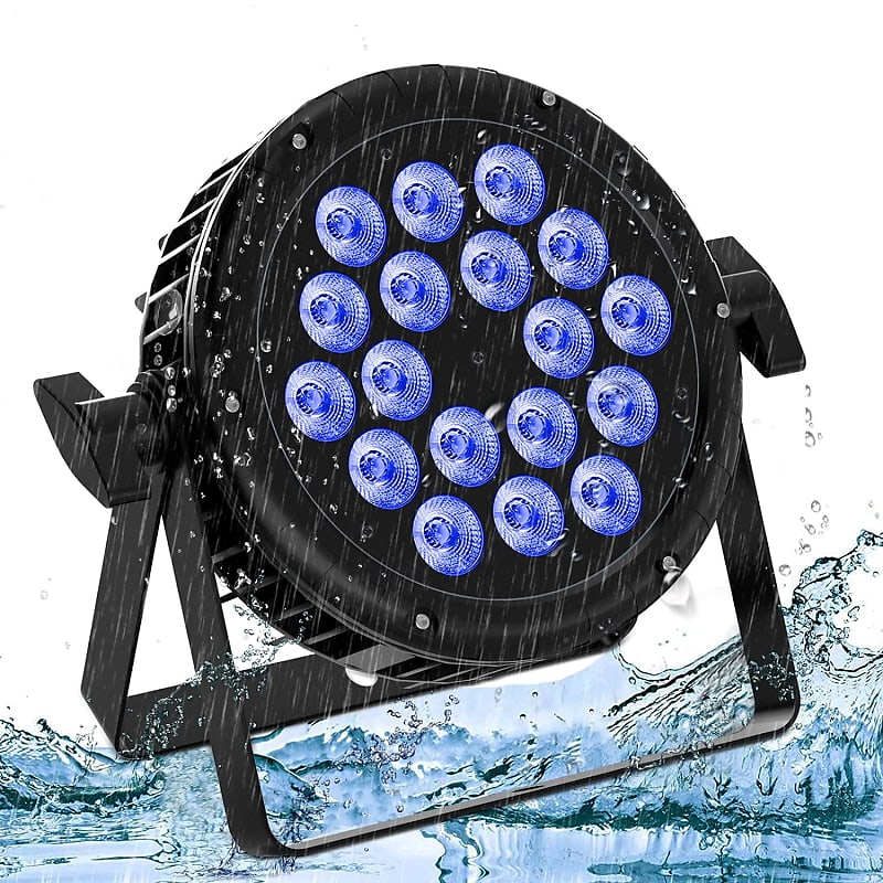 Waterproof Led Par Light 18X10W Rgbw Ip65 Stage Lighting, | Reverb