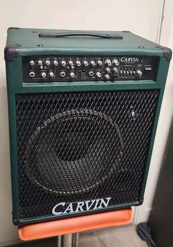 Carvin Brand AG100D Model Green Acoustic Guitar Amplifier w/ | Reverb