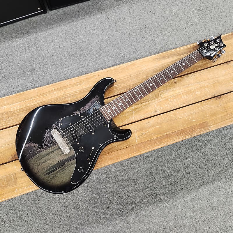 PRS SE black poor or modified finish | Reverb
