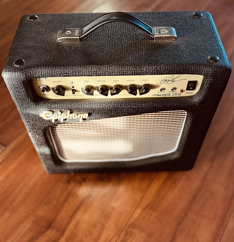 Epiphone Snakepit 2018 - Black leather | Reverb