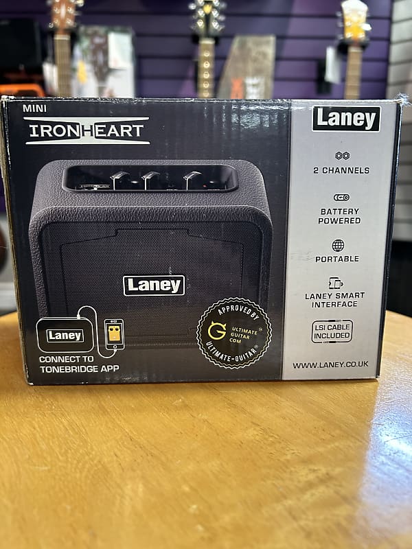 Laney MINI-IRON Ironheart Mini Amp - Black | Reverb