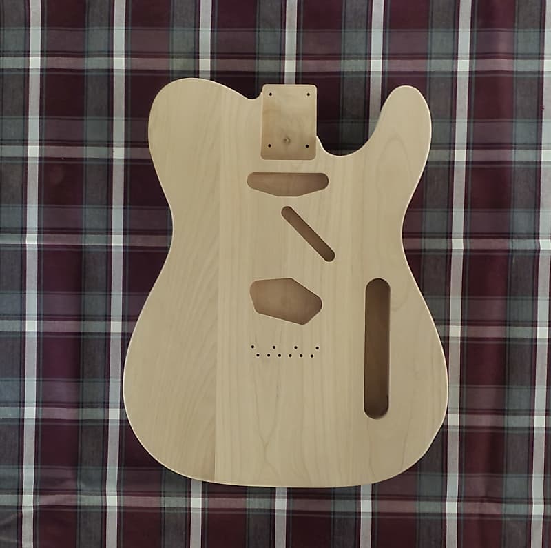 Woodtech Routing Paint Grade Alder Telecaster Body - | Reverb