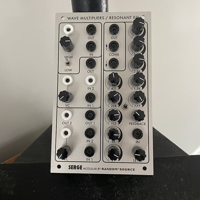 Random Source Serge VCM / ResEQ 4x4 | Reverb