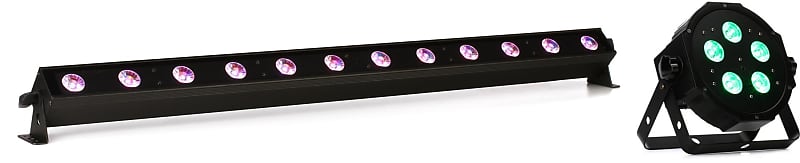 ADJ UB 12H 1-Meter 12-LED RGBAW+UV LED Bar Bundle with ADJ | Reverb
