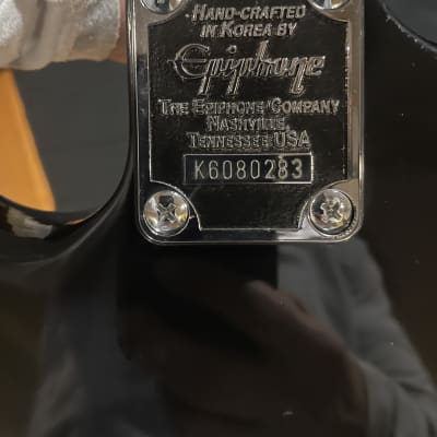 Epiphone Gibson S300 Stratocaster 1986 Black | Reverb