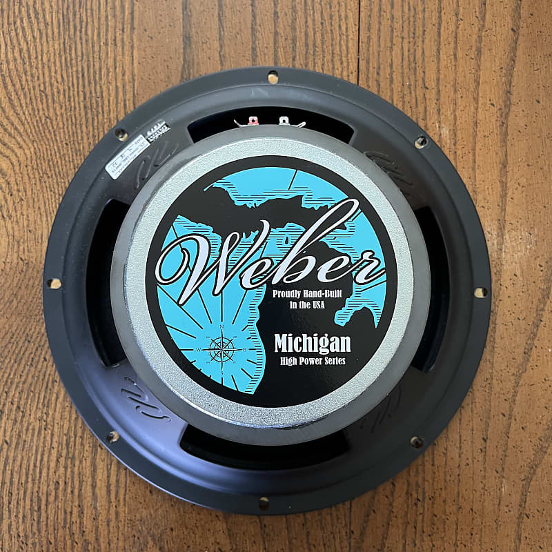 Weber Michigan 12” 100-watt 16-ohm ceramic speaker 2022 | Reverb