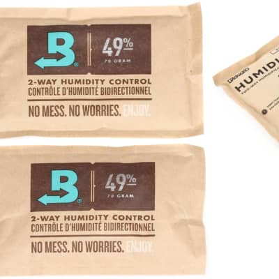 Boveda BVMFK-SM 2-way Humidity Control Kit - Small Bundle | Reverb
