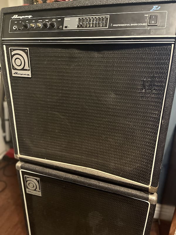Ampeg B2 4-1x8" Bass Combo and 1x15 Cabinet | Reverb