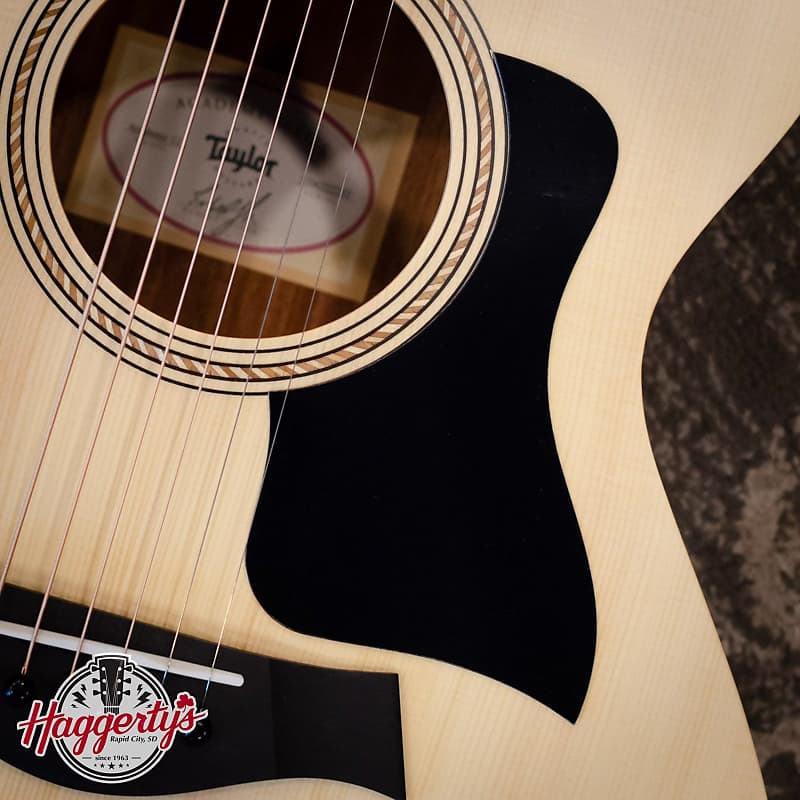 Taylor Academy 12 Pickguard - Right Handed 5" Black | Reverb