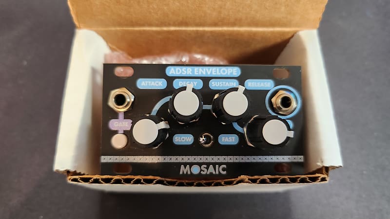 Mosaic ADSR Envelope Generator 1u Black | Reverb UK