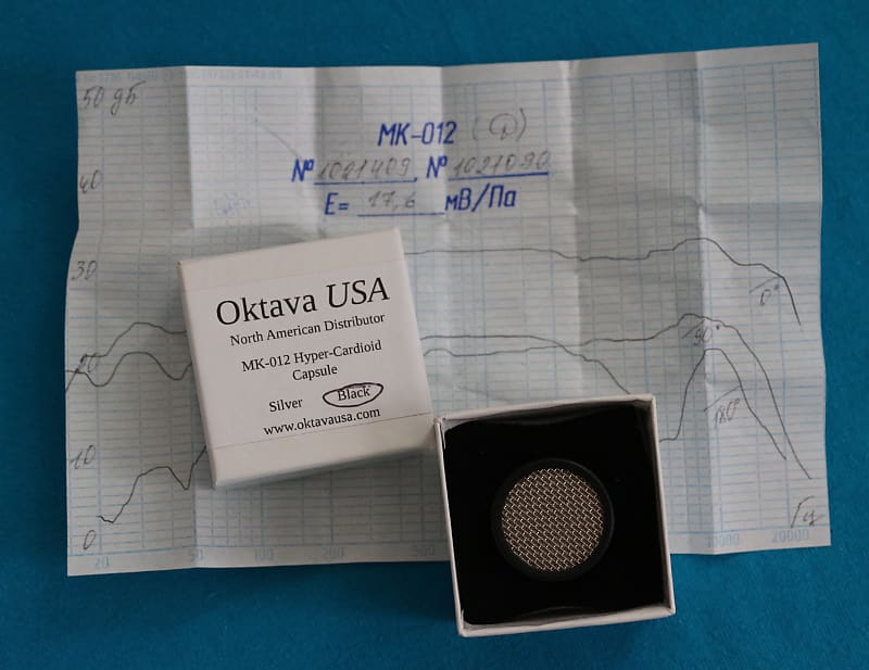 Oktava Hypercardioid Capsule (MK-012) 2020-2022 - Black | Reverb