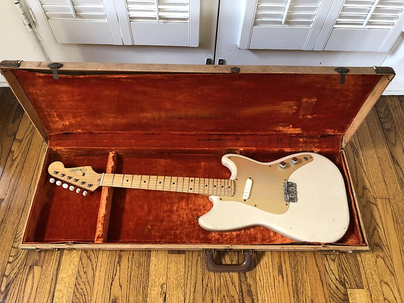 1950s Fender Duo Sonic or Musicmaster Case - 1956-1959, | Reverb