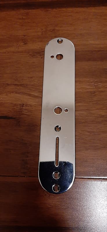 Fender Telecaster Control Plate Chrome | Reverb