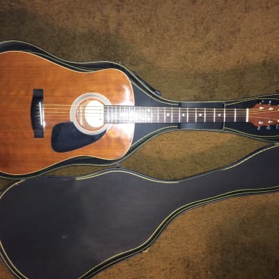 Samick SW 015 Acoustic Guitar with case | Reverb