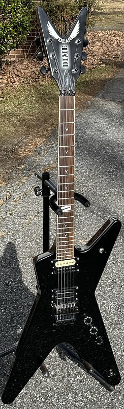 2007 Dean Dimebag Darrell Signature Shadow ML Pantera Black | Reverb