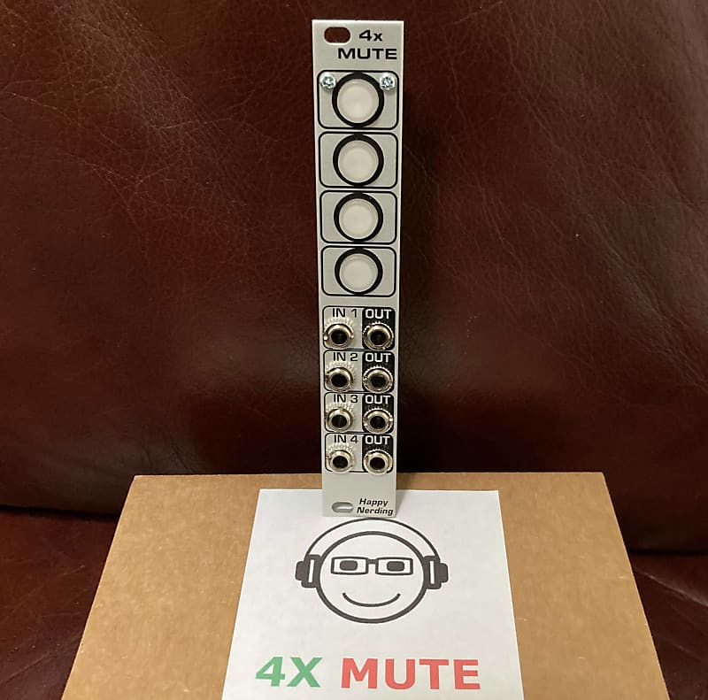 Happy Nerding 4xMute - Silver - New with Full | Reverb Deutschland