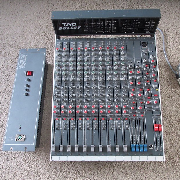 Amek Tac Bullet Mixing Console With Power Supply - SALE! | Reverb