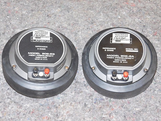 Pair of Altec Lansing Model 908-8B High Frequency Drivers | Reverb UK