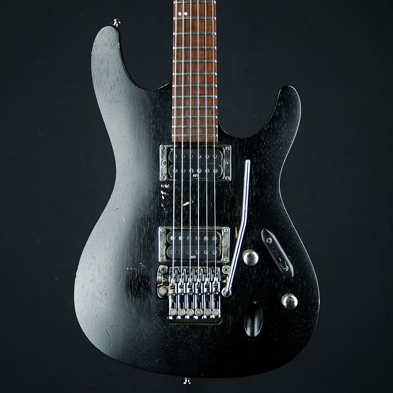Used Ibanez S320 Electric Guitars, Weathered Black | Reverb