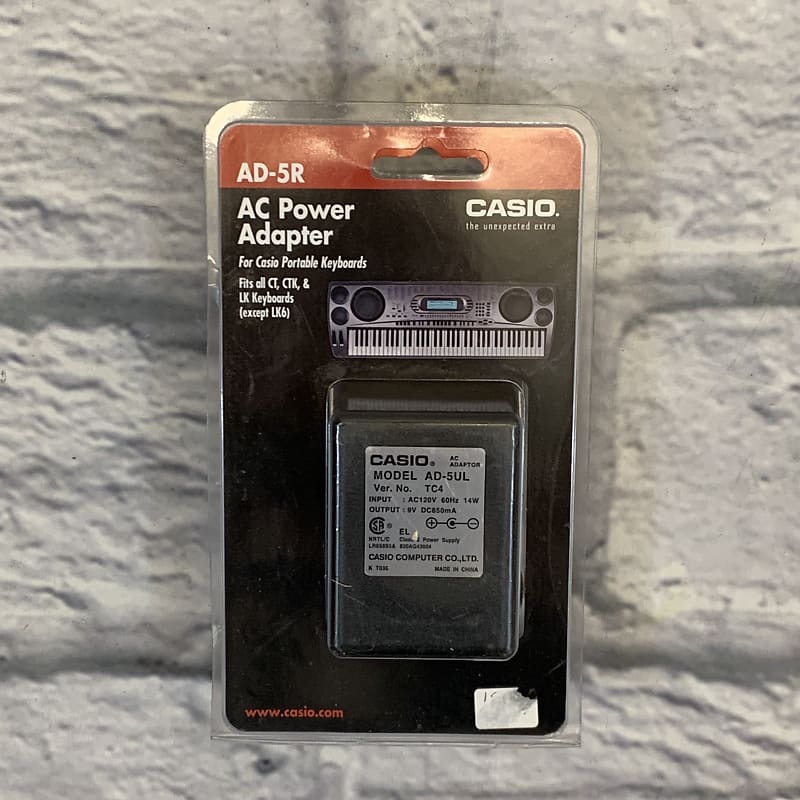Casio AD-5R AC Power Adapter | Reverb