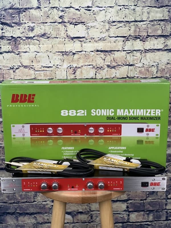 BBE 882i Sonic Maximizer Black | Reverb