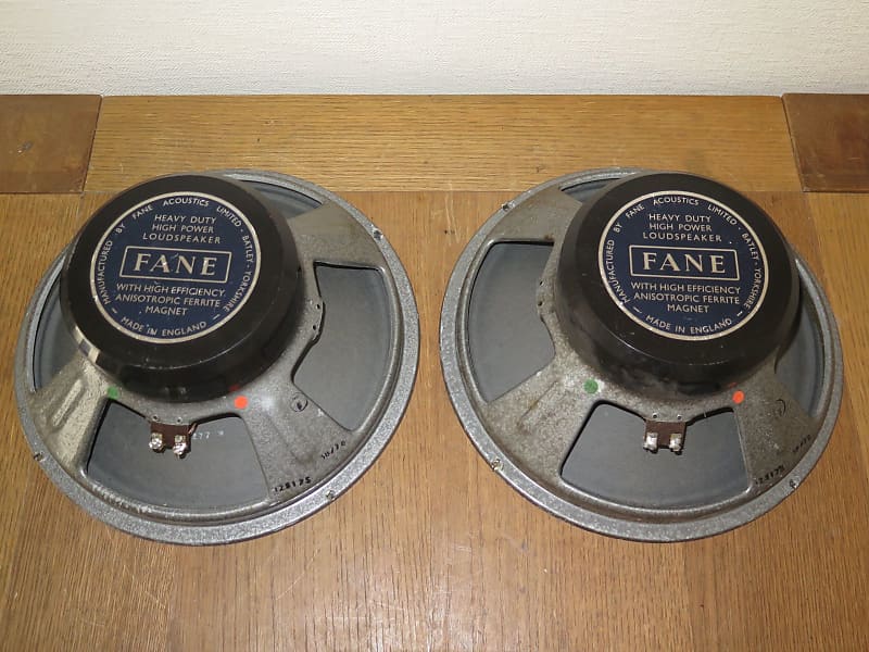 2 x Fane 12", 16 Ohm Heavy Duty High Power speaker | Reverb Canada