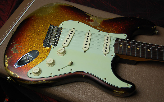 NEW! Fender Custom Shop 62 Heavy Relic Stratocaster Sunburst | Reverb