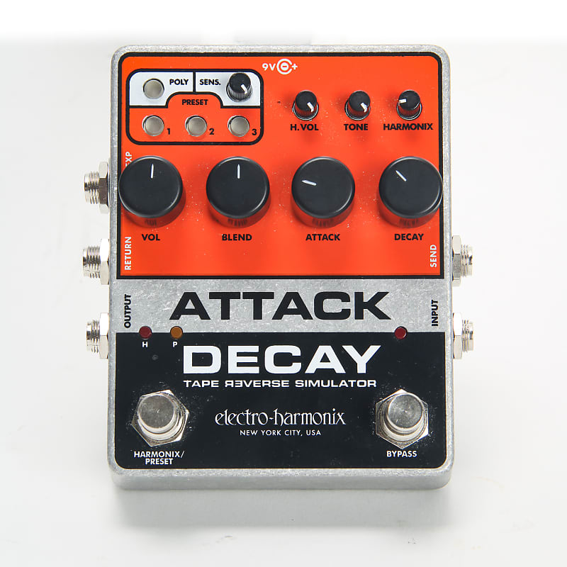 Electro-Harmonix Attack Decay (Tape Reverse Simulator) | Reverb