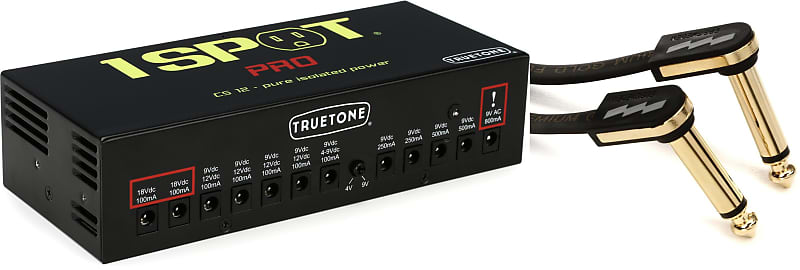Truetone 1 SPOT PRO CS12 12-output Isolated Guitar Pedal | Reverb