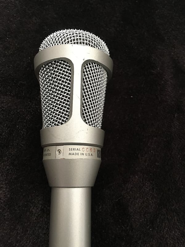 Shure SM82 1980's - Silver | Reverb