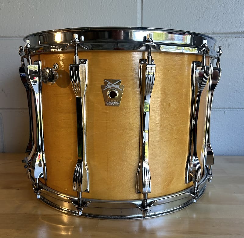 Ludwig Deep Rock Snare 10x14 Mach Lugs | Reverb