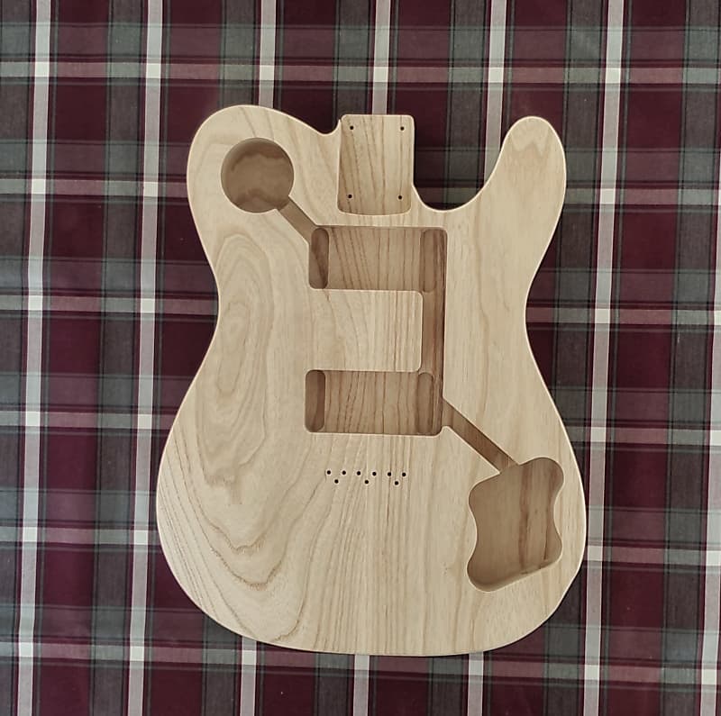 Woodtech Routing 2 pc Swamp Ash Arm & Belly Cut Deluxe | Reverb