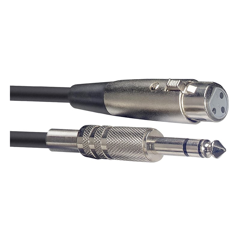 Stagg SAC3PSXF 1/4" TRS Jack - XLR Socket Cable (3M) | Reverb