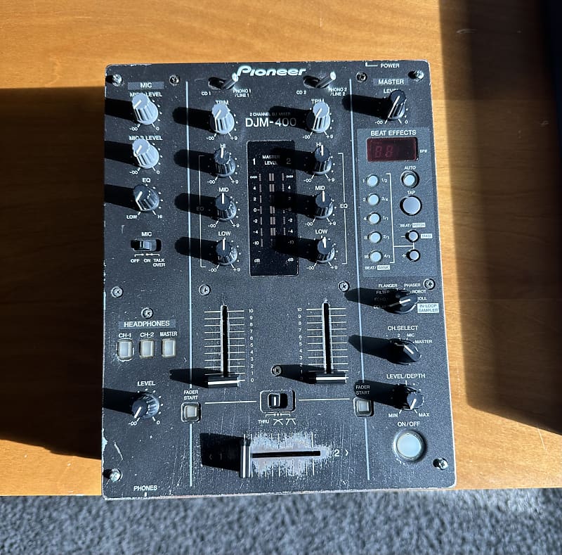 Pioneer DJM-400 mid 00s - Black | Reverb