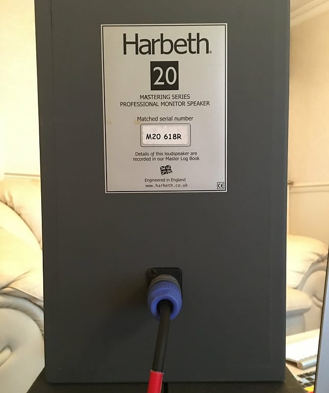 Harbeth M20 Mastering Series Grey | Reverb