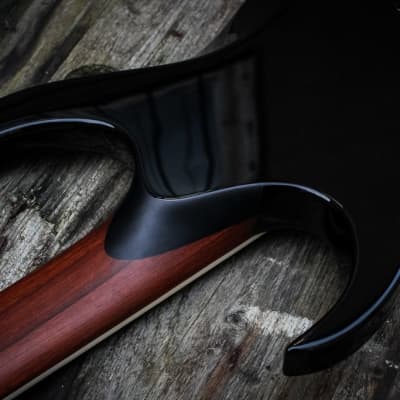 Daemoness Cimmerian baritone 7-string in Skeletorburst | Reverb