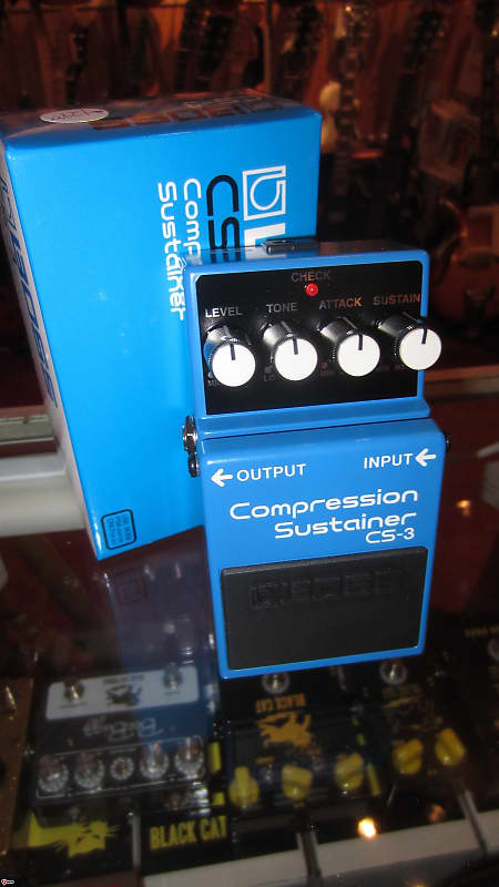 Boss CS-3 Compressor Blue | Reverb