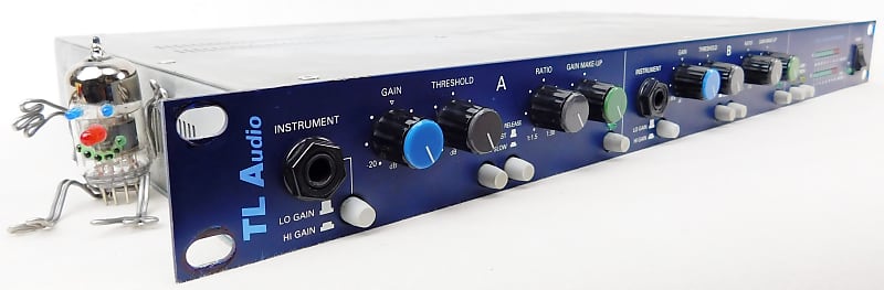 TL Audio C-2021 Indigo Series Dual Valve Compressor +Top | Reverb