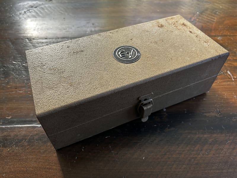 electro voice steel mic case 1960s - for RE20 or 666 - new | Reverb